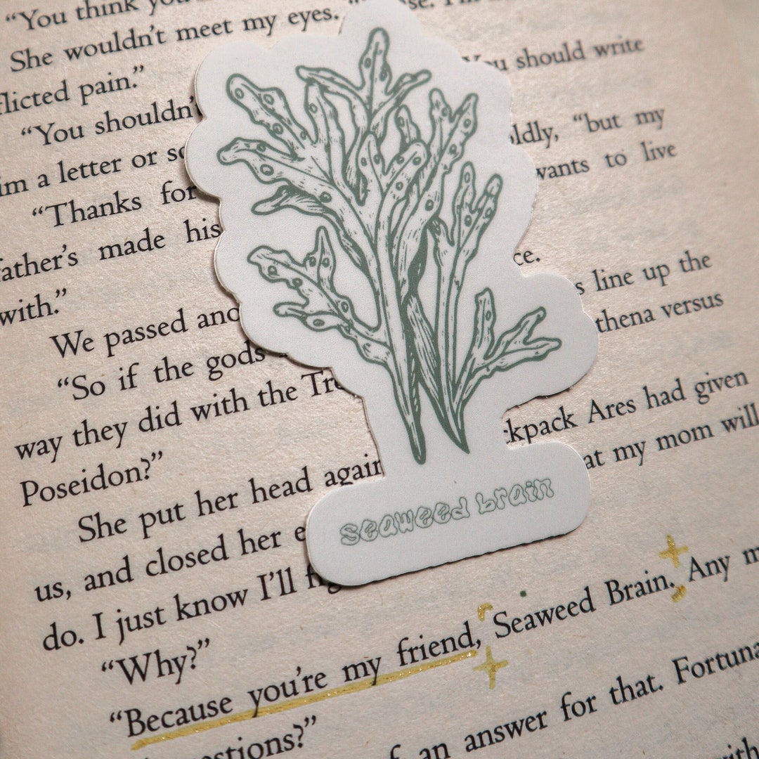 Seaweed Brain Sticker Inspired by PJO - Etsy