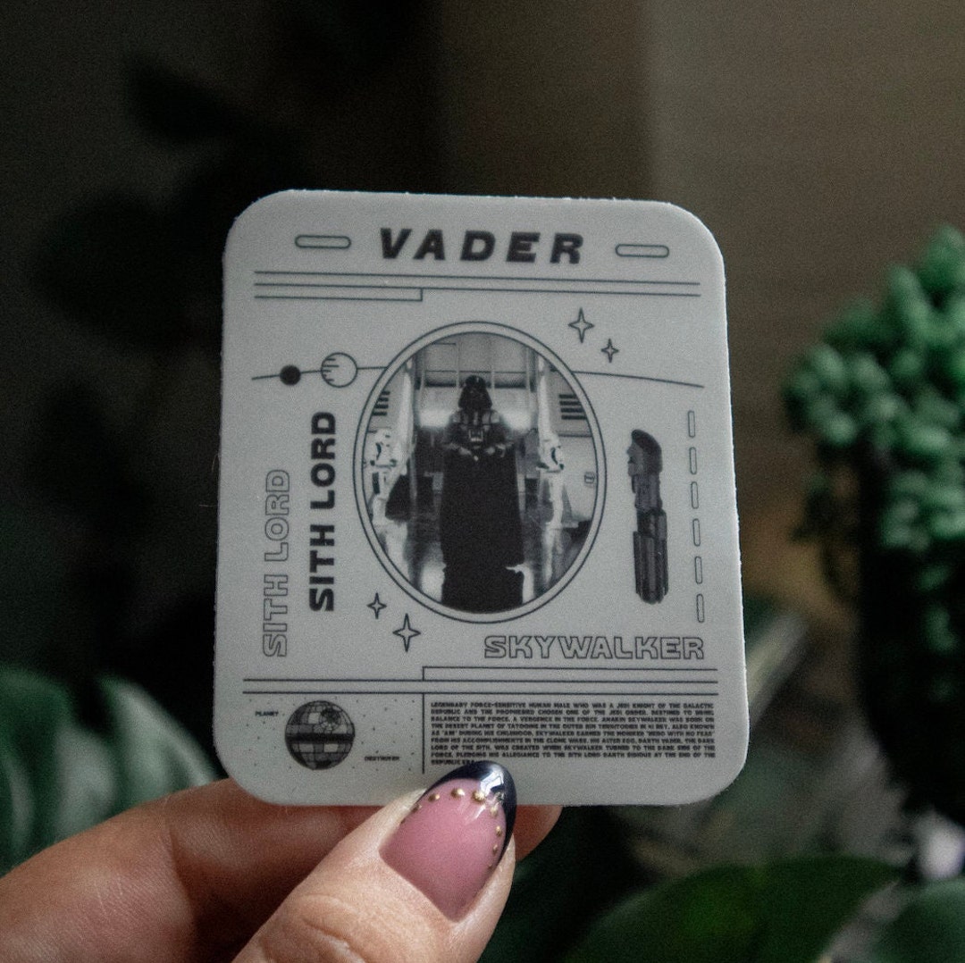 Tales of a Sith Sticker Inspired by Star Wars Anakin Skywalker Darth ...