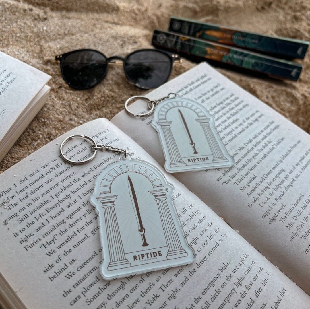 Riptide Keychain Inspired by PJO - Etsy