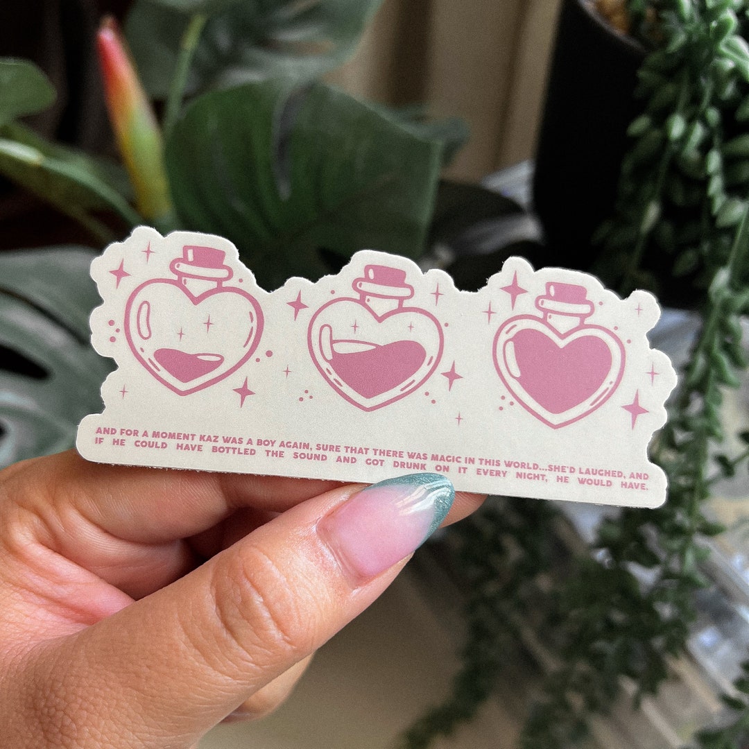 Inej's Laugh Sticker Inspired by the Crows, Six of Crows, Inej Ghafa ...