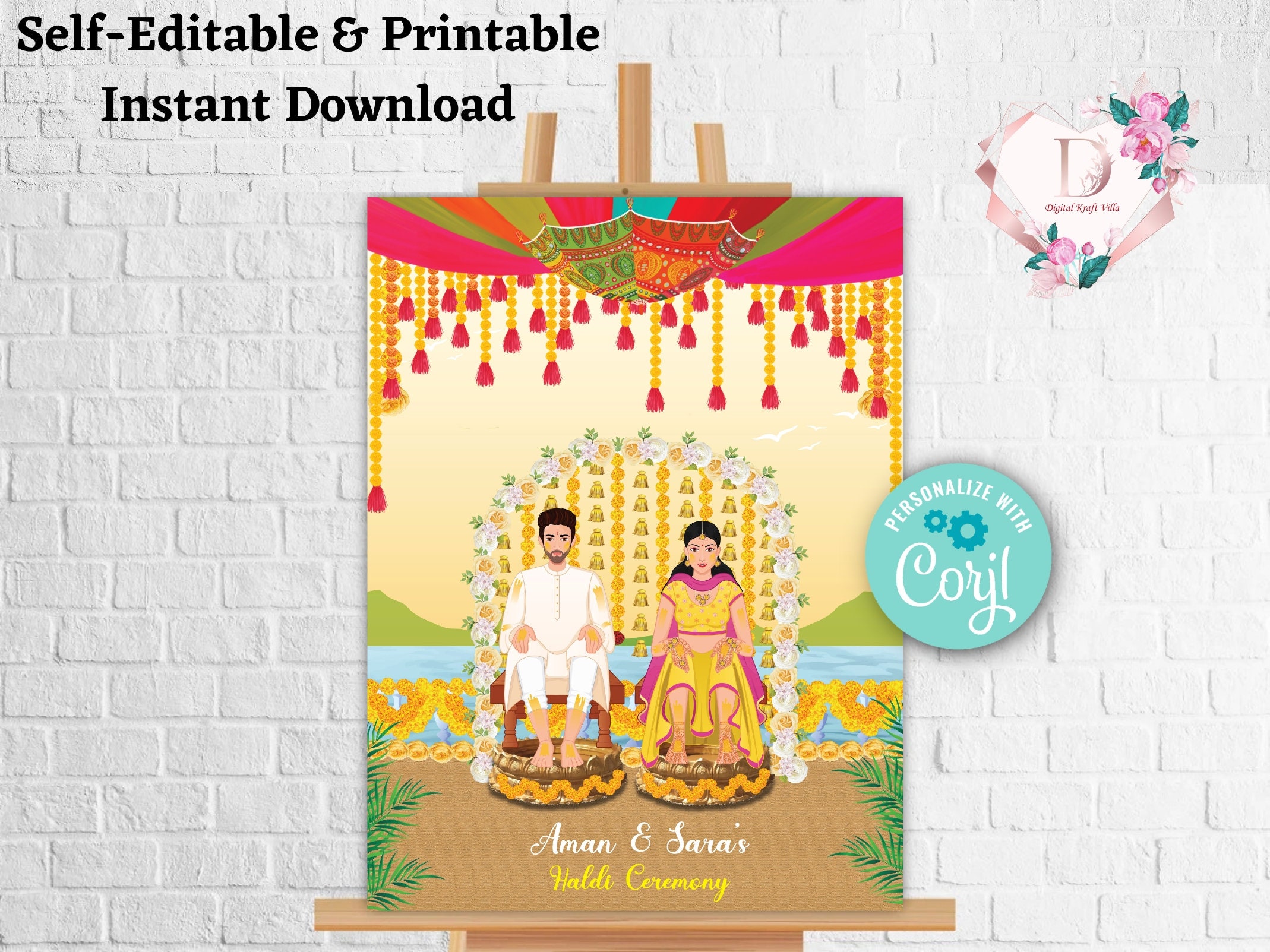 Haldi Signs Haldi Signs Pithi Signages As Haldi Welcome