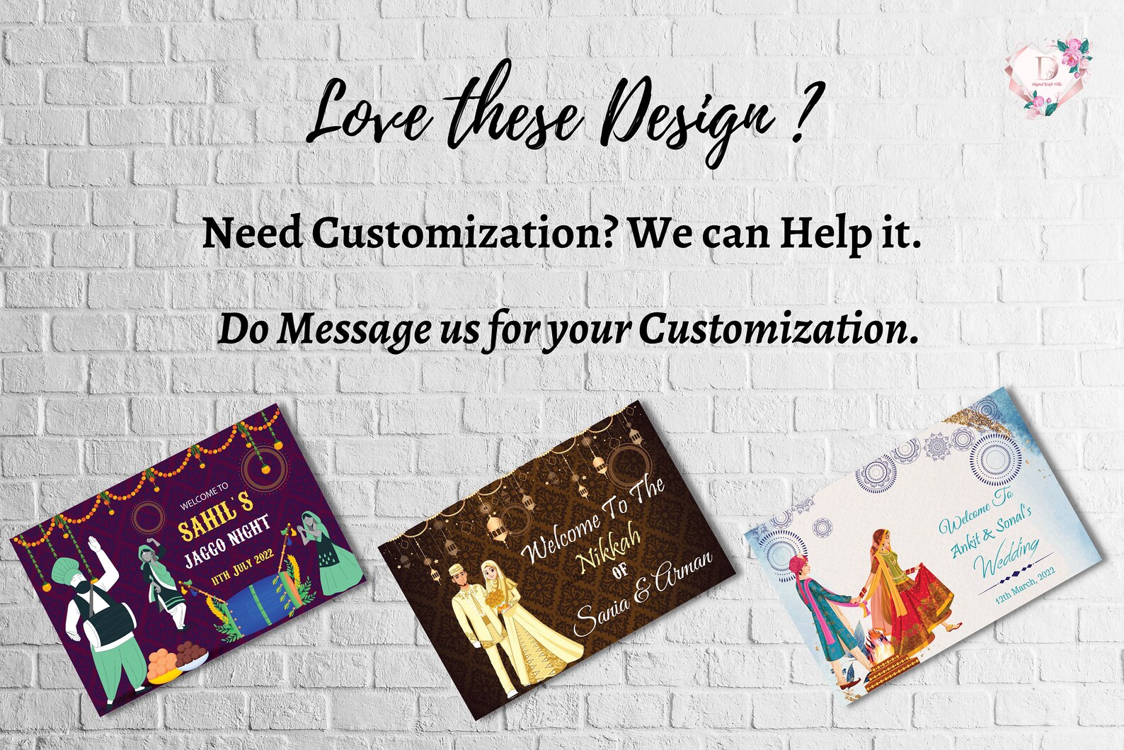 Dhoti Function Signs & Dhoti Ceremony Welcome Sign, Pancha Kattu ...