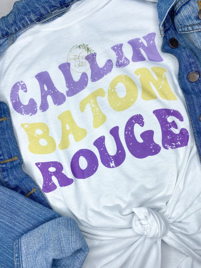 Callin Baton Rouge PNG SVG, Louisiana Png, Louisiana State Png, Garth ...