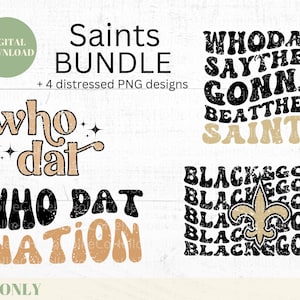 Saints Bundle PNG SVG, Home Sweet Dome PNG, Nola Saints Png, Who Dat ...
