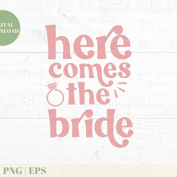 Here Comes the Bride - Etsy