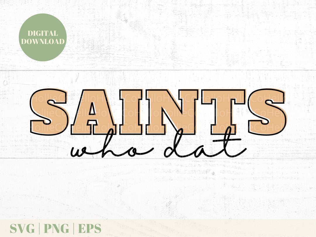 Game Day PNG SVG, Football Sublimation Design, Sunday Svg, Saints Png ...