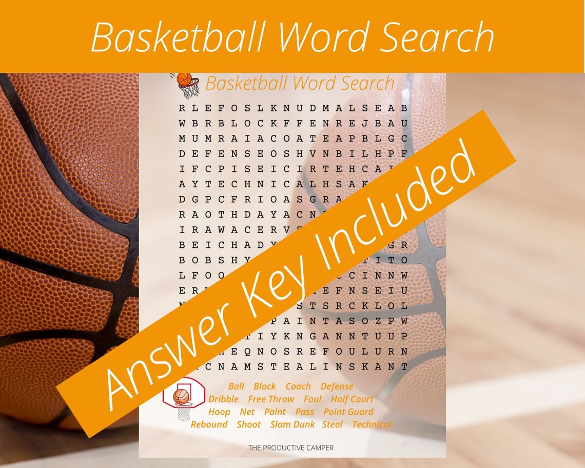 Sports Word Search BUNDLE Party Game Printable - Etsy