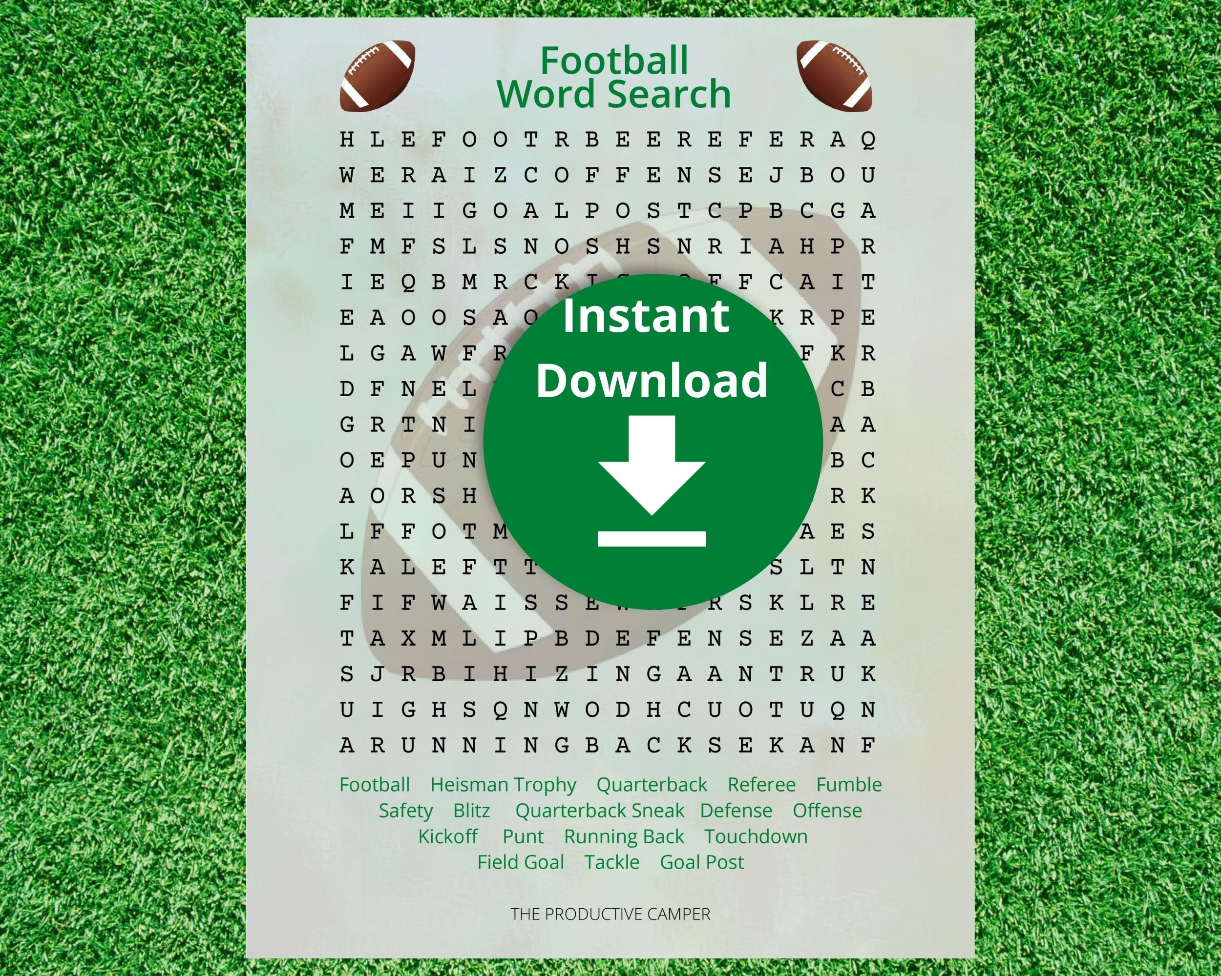 Sports Word Search BUNDLE - Party Game Printable - Etsy