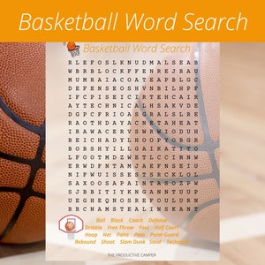 Sports Word Search BUNDLE - Party Game Printable - Etsy