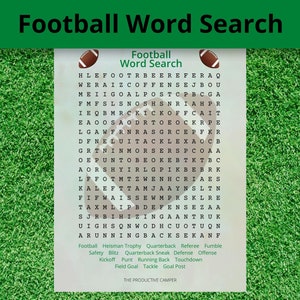 Sports Word Search BUNDLE - Party Game Printable - Etsy