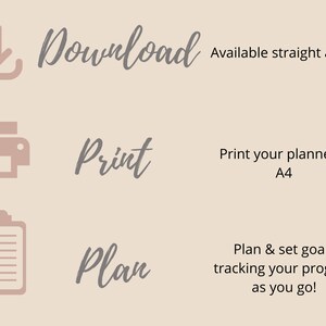 Goal Planner and Journal Bundle: 25 Pages of Goal Setting, Goal ...