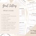 Goal Planner and Journal Bundle: 25 Pages of Goal Setting, Goal ...