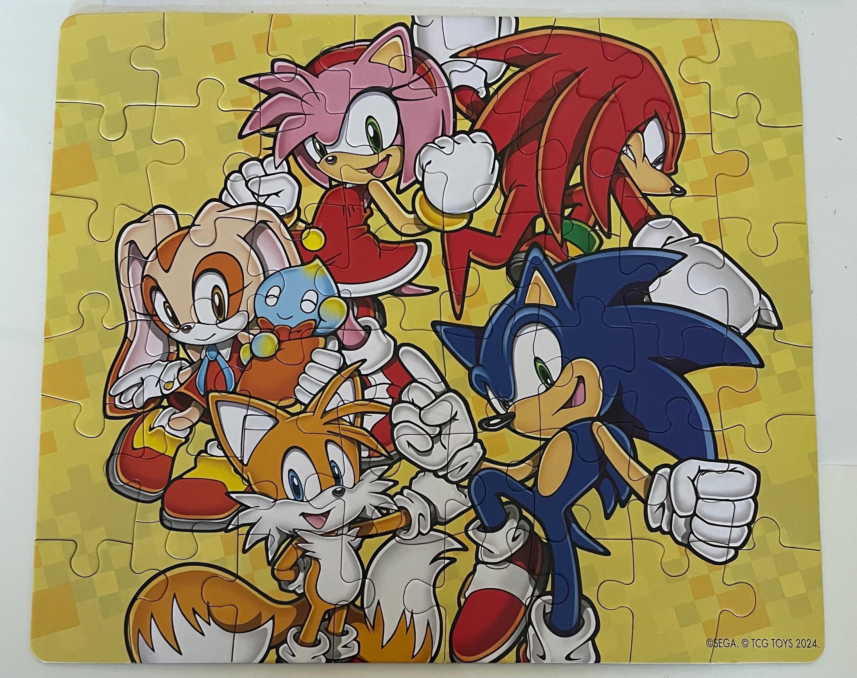 Sonic the Hedgehog Sonic, Knuckles, Tails, Amy, Cream the Rabbit Small ...
