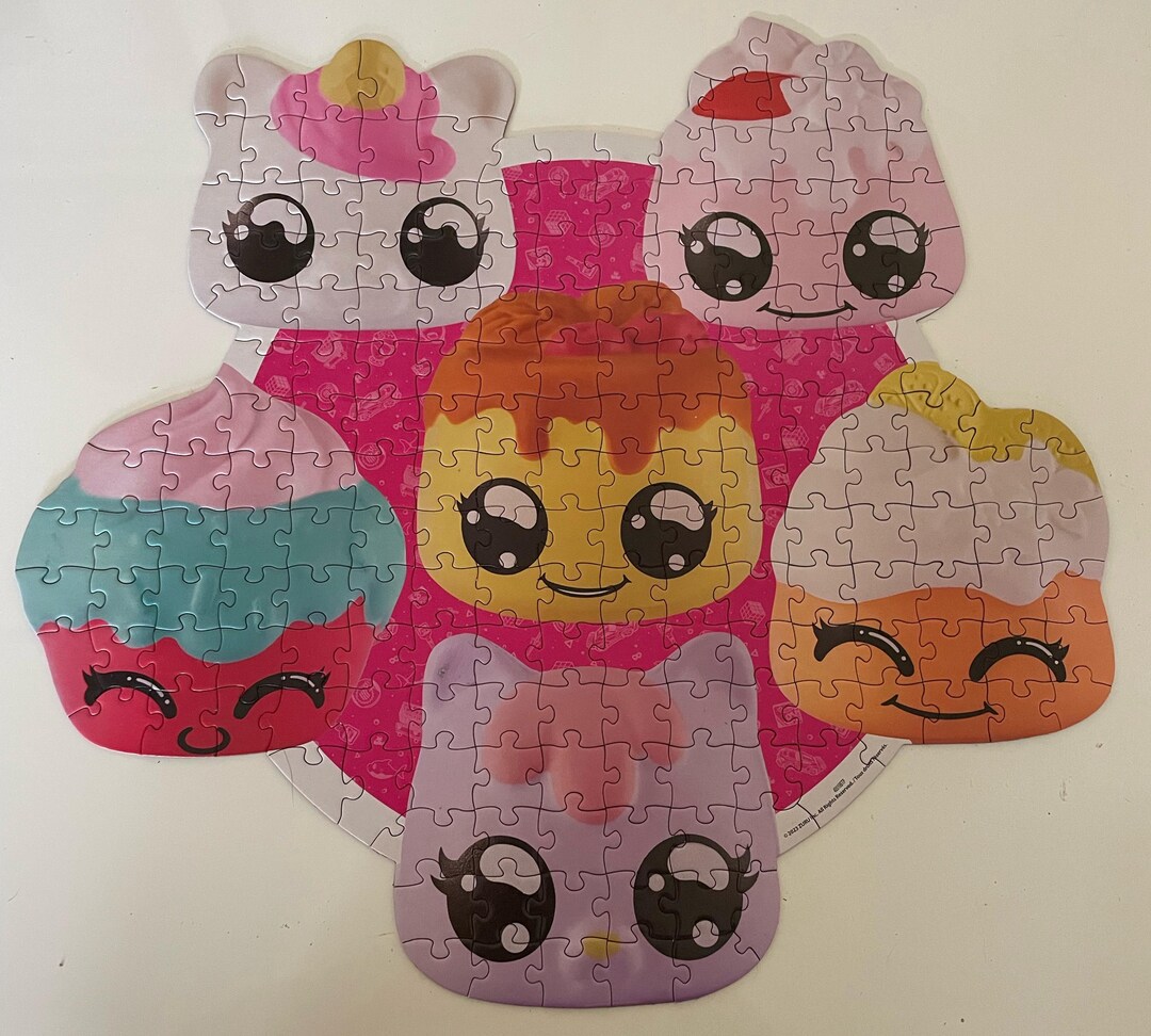 Toy Mini Brands Oosh Slime Cotton Candy Cuties Medium Puzzle Glued - Etsy