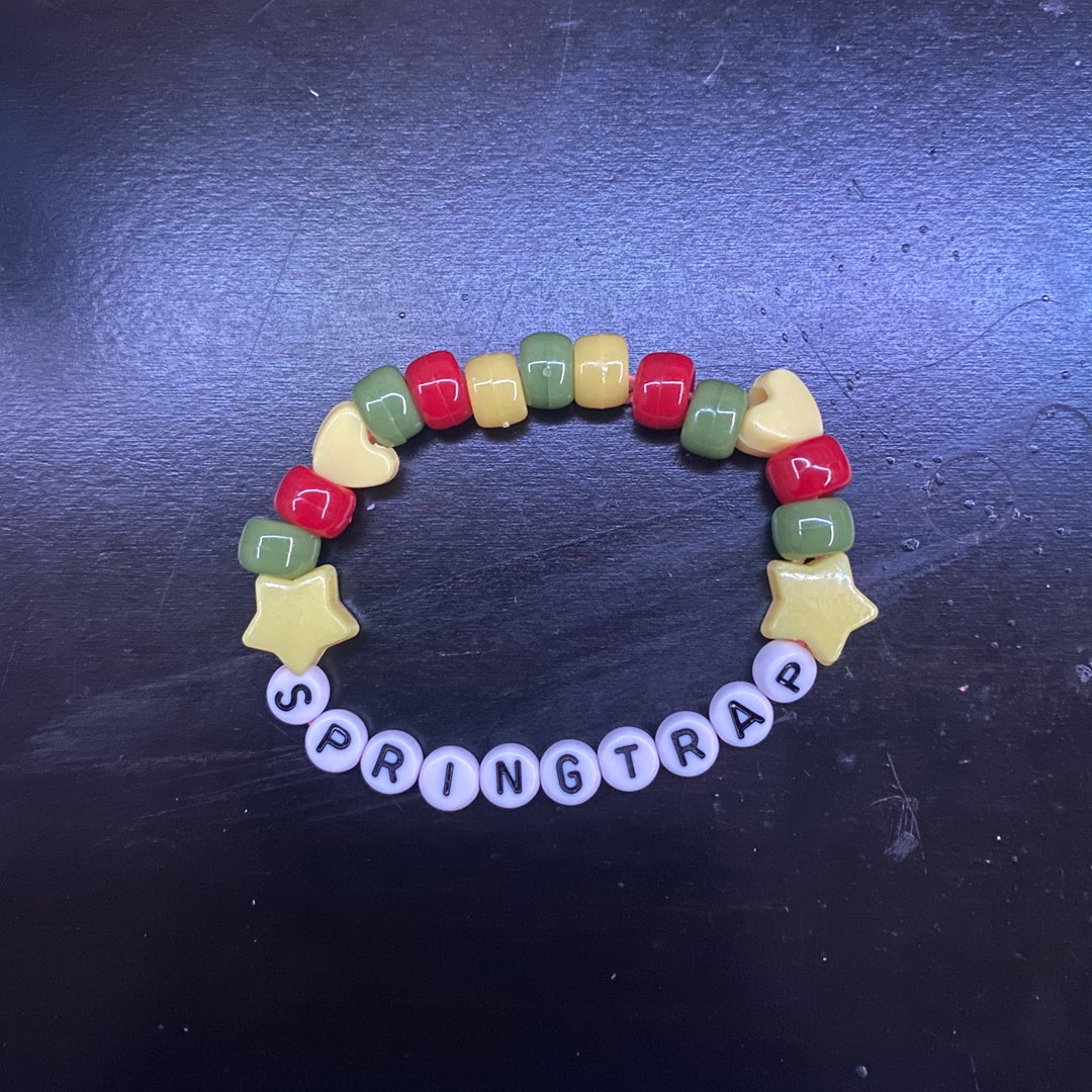 Springtrap Fnaf Kandi Bracelet - Etsy Australia