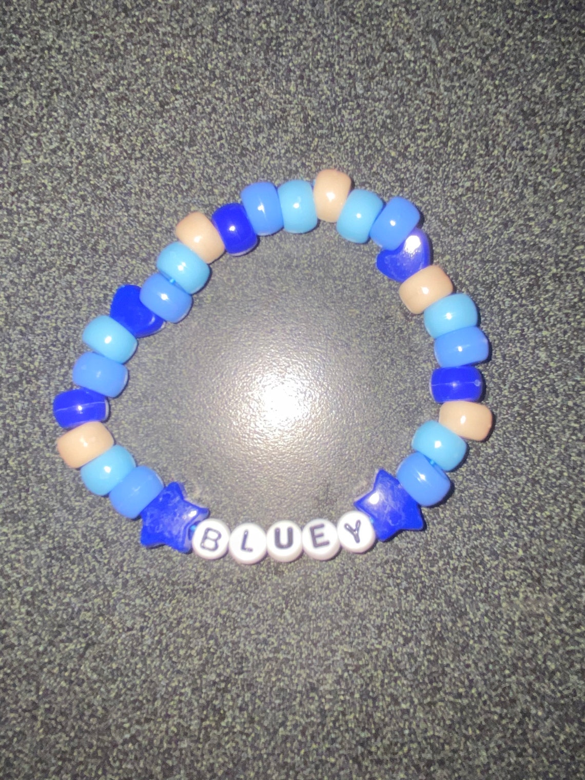 Bluey and Bingo Pony Bead Bracelets - Etsy