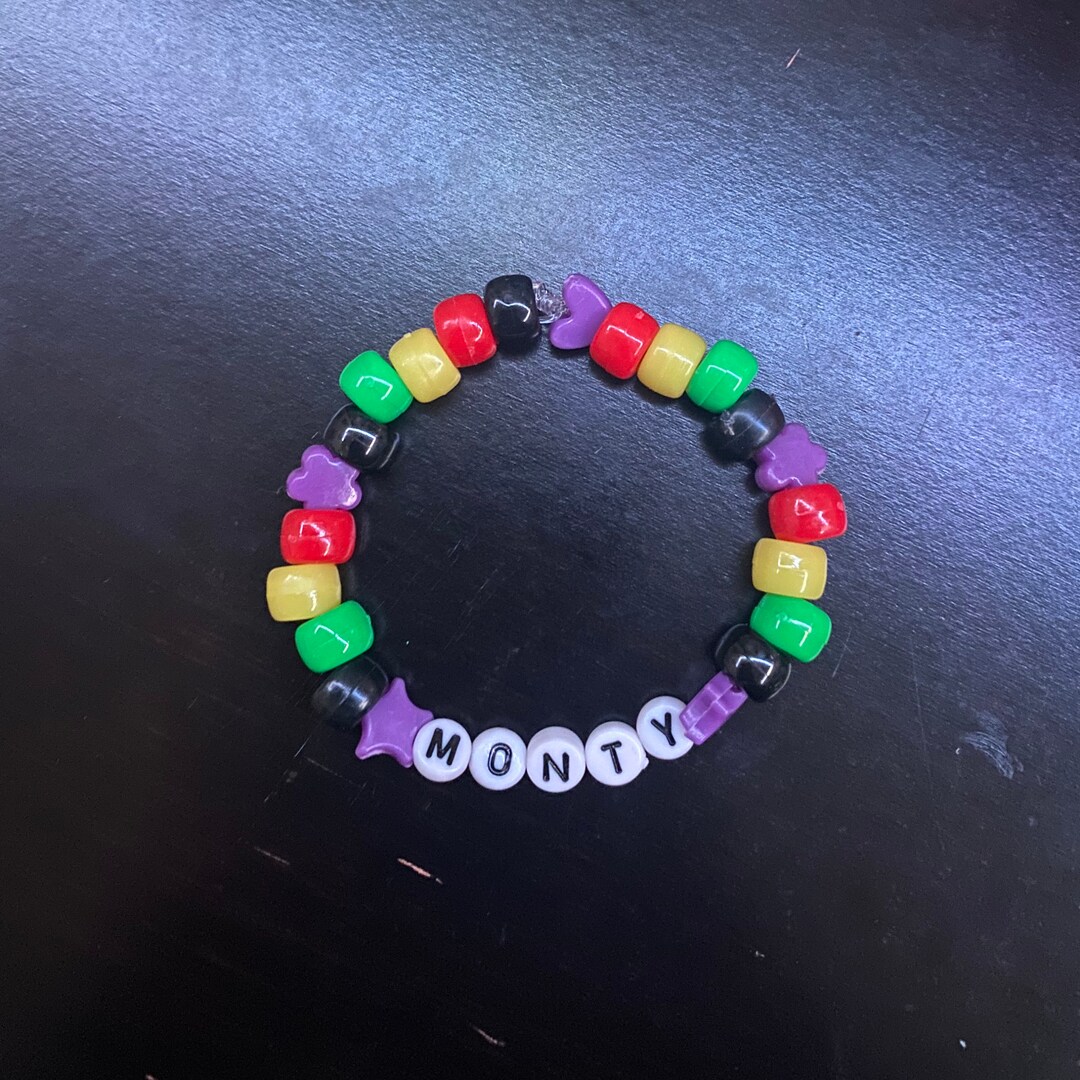 Montgomery Gator Fnaf Kandi Bracelet - Etsy