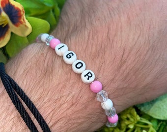 Beaded Bracelet Tyler - Etsy