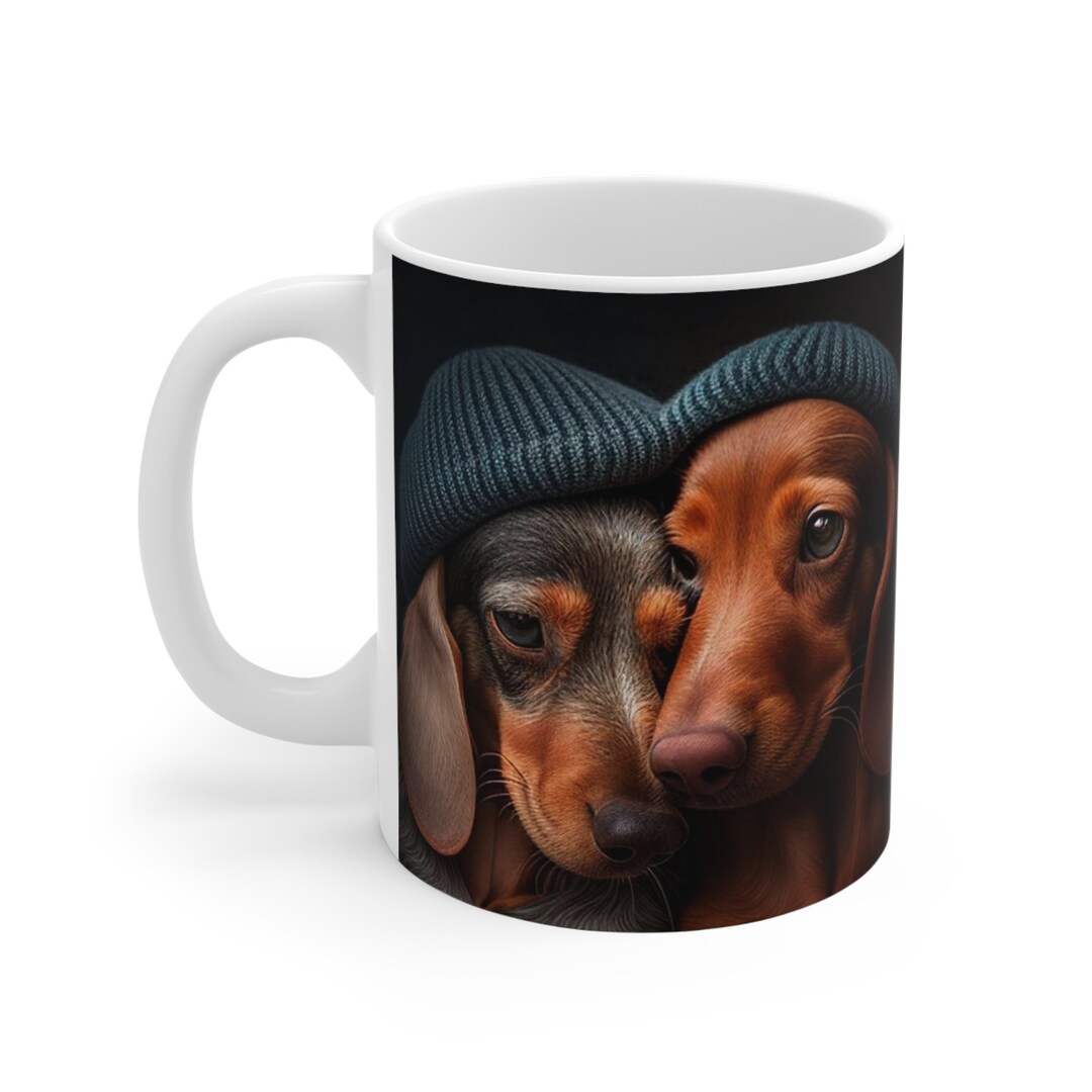 Dachshund Coffee Mug Best Friends Forever Coffee Mug Sisters Coffee Mug ...