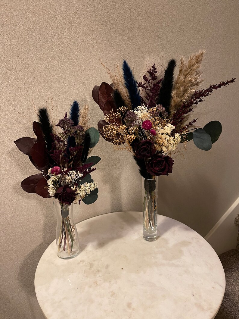 Dark & Moody Vase Arrangement Boho Rebel Goth Style Home - Etsy