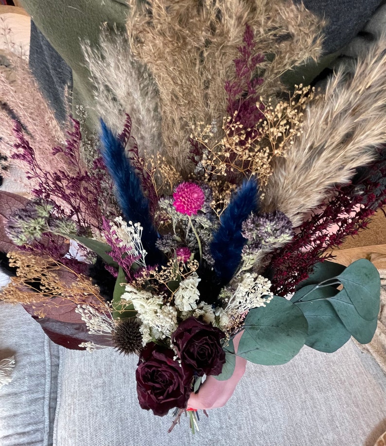 Dark & Moody Vase Arrangement Boho Rebel Goth Style Home - Etsy