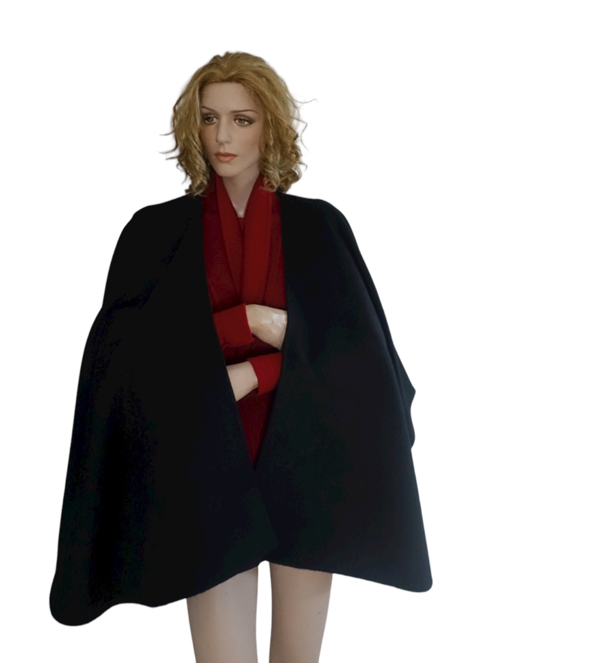 Alpaca Cape Plain Short Cape. - Etsy