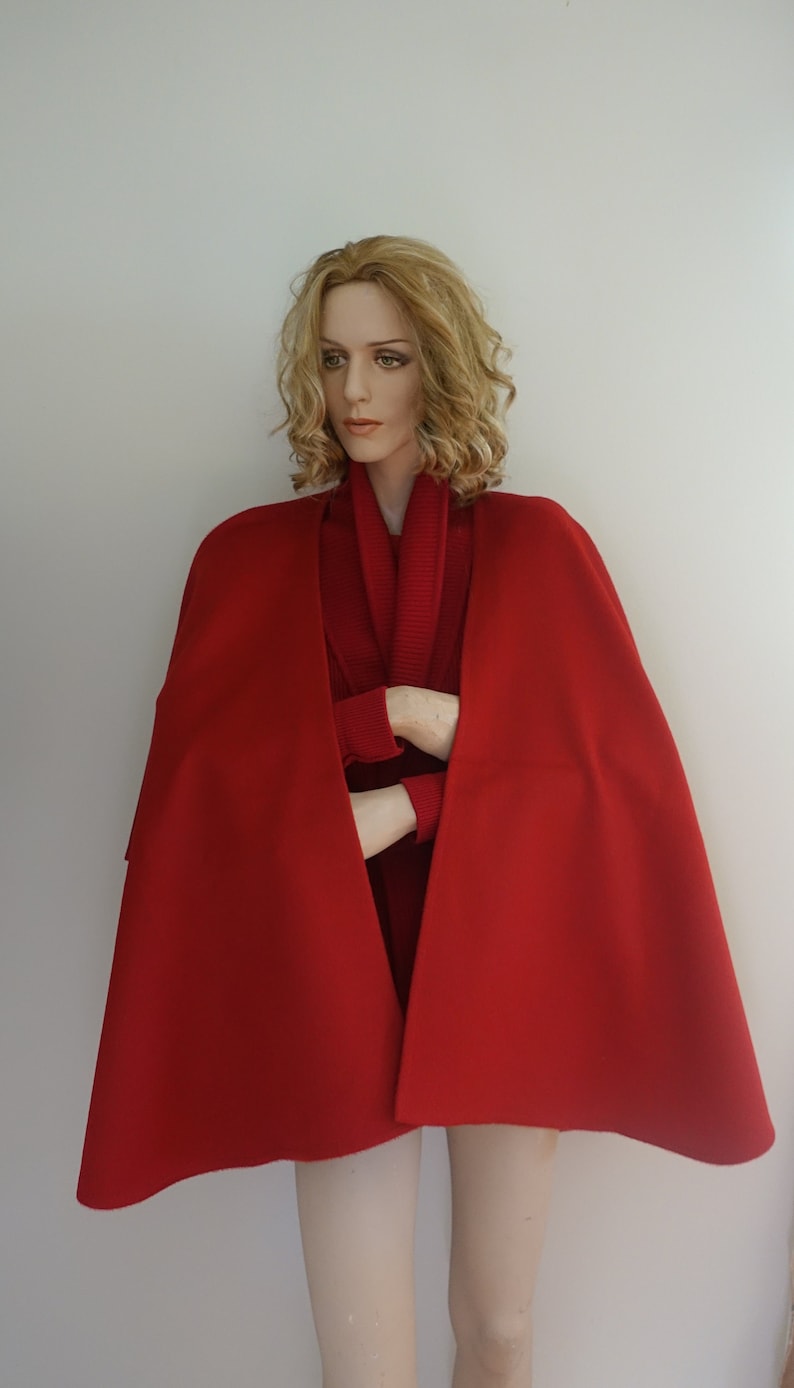 Alpaca Cape Plain Short Cape. - Etsy