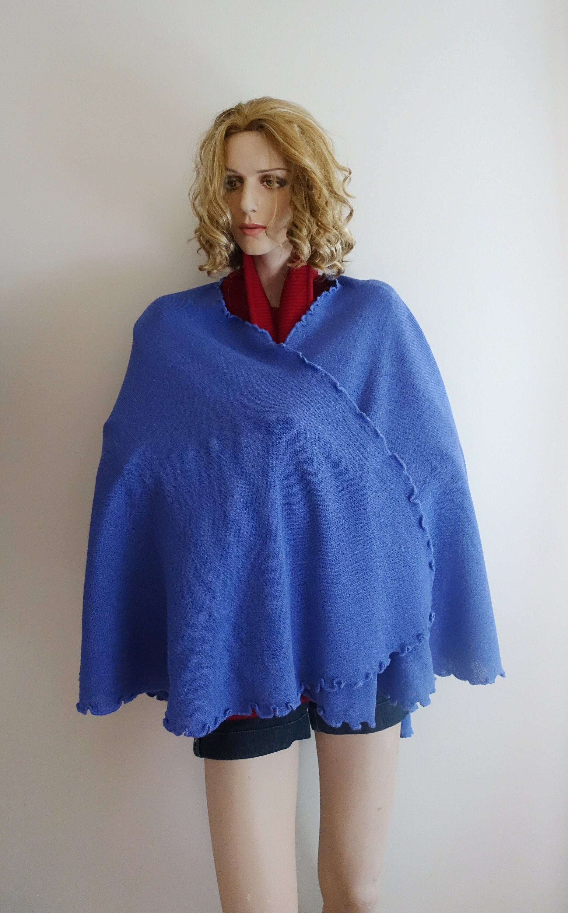 Alpaca Curly Cape - Etsy