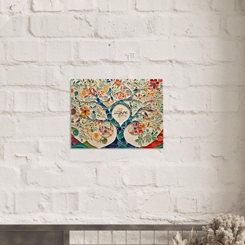 Tree of Life Papercut Art With -love - Etsy