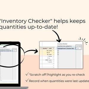 Seed Inventory List Spreadsheet for Seed Saving and Collecting. Digital ...