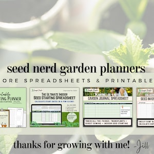 Planting Log Garden Journal Printable Page. Garden Planner or Garden ...