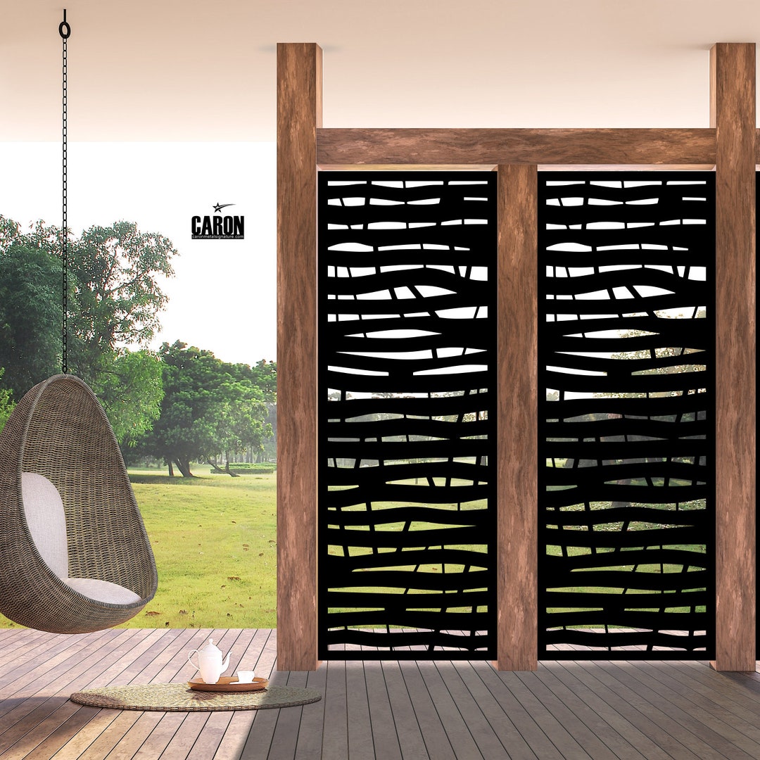 Branch Privacy Panels / Aluminum / Exterior Privacy Screen / Room ...