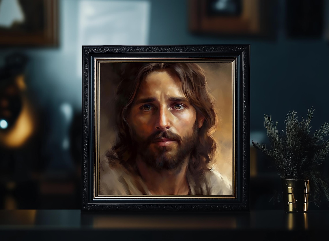 Jesus Portrait - Etsy