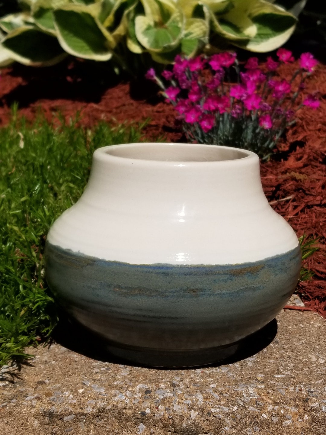 Fluted Flower Pot - Etsy