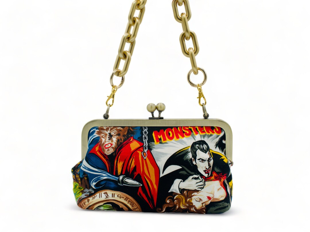 Classic Horror Hand Made Clutch Bag - Etsy