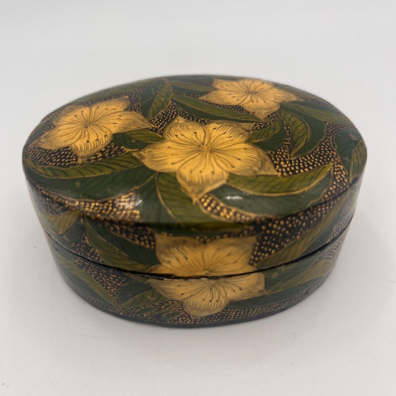 Lacquer Trinket Box - Etsy