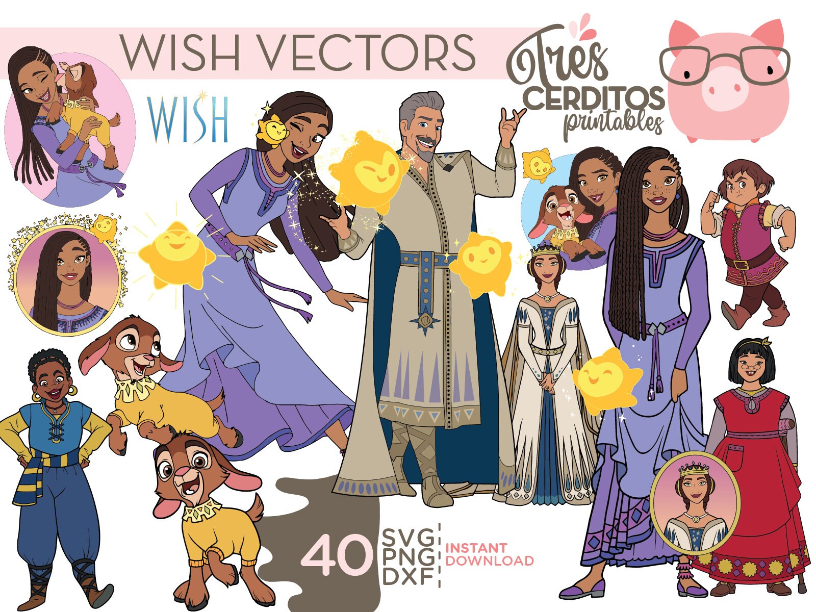 40 Wish Asha Svg Png Dxf Images, Wish Vector Printable Digital, Wish ...