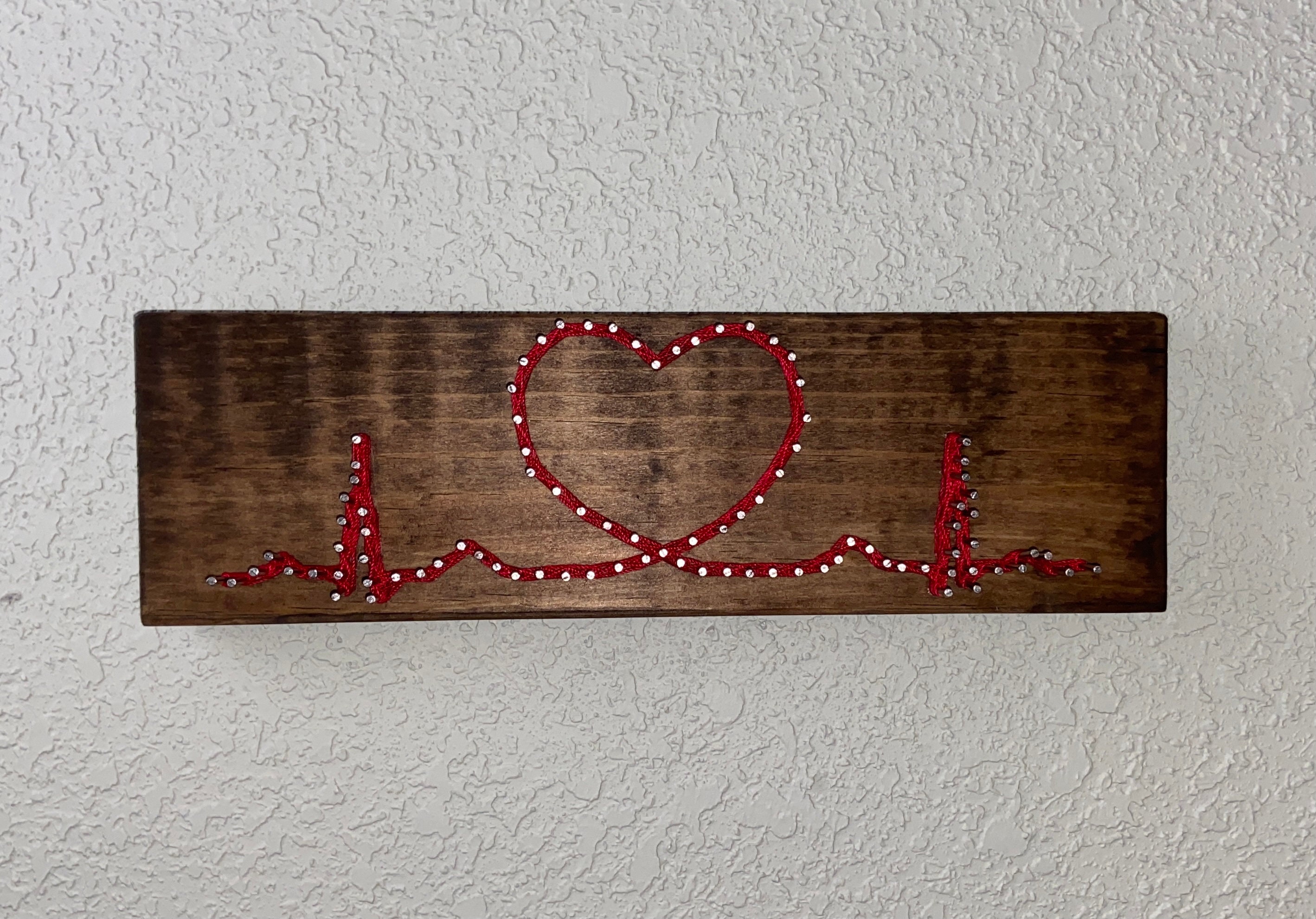 Nursing Heartbeat String-art - Etsy