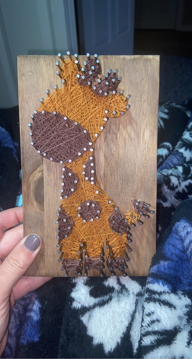 Giraffe String Art - Etsy