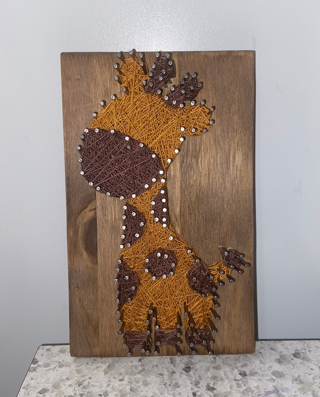 Giraffe String Art - Etsy