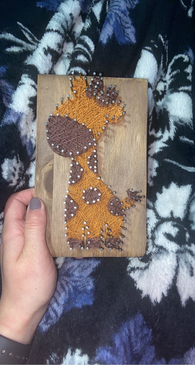 Giraffe String Art - Etsy