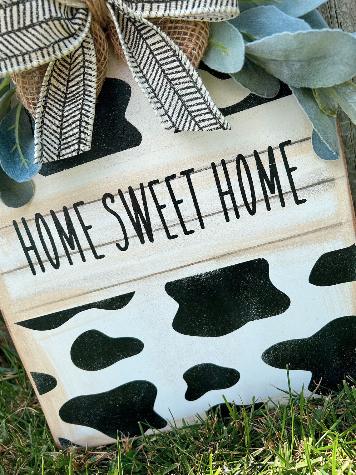 Front Door Decor Home Sweet Home Door Hanger Front Door - Etsy