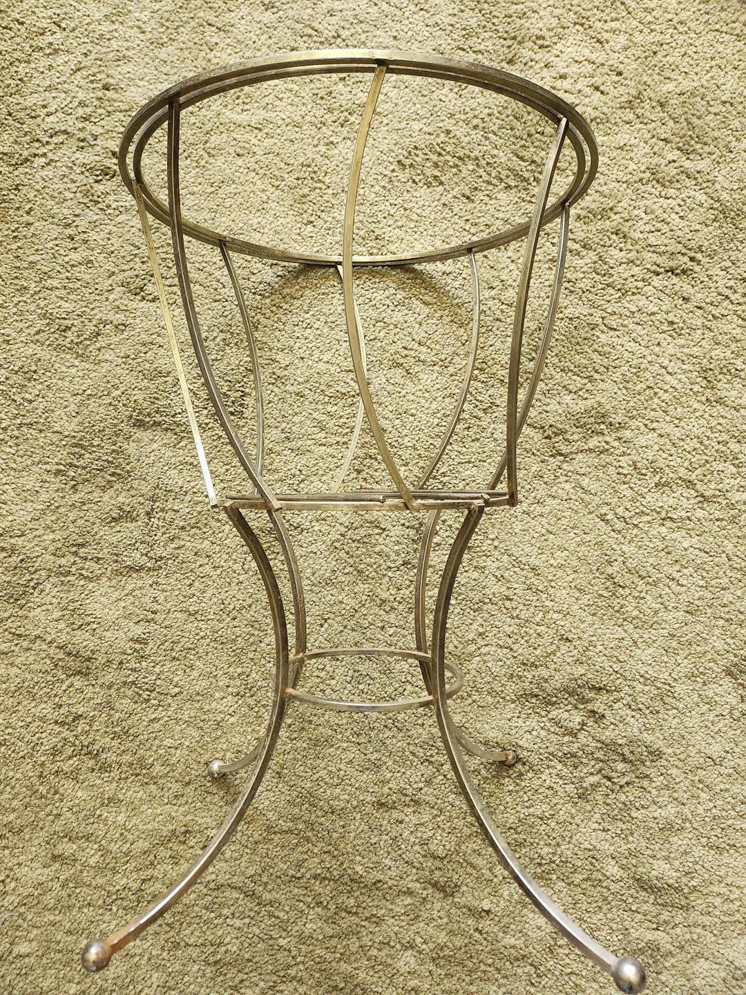 MCM Brass Planter Gold Tone Plant Stand - Etsy