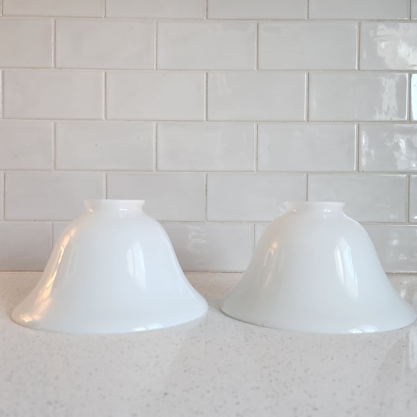 Milk Glass Shades - Etsy