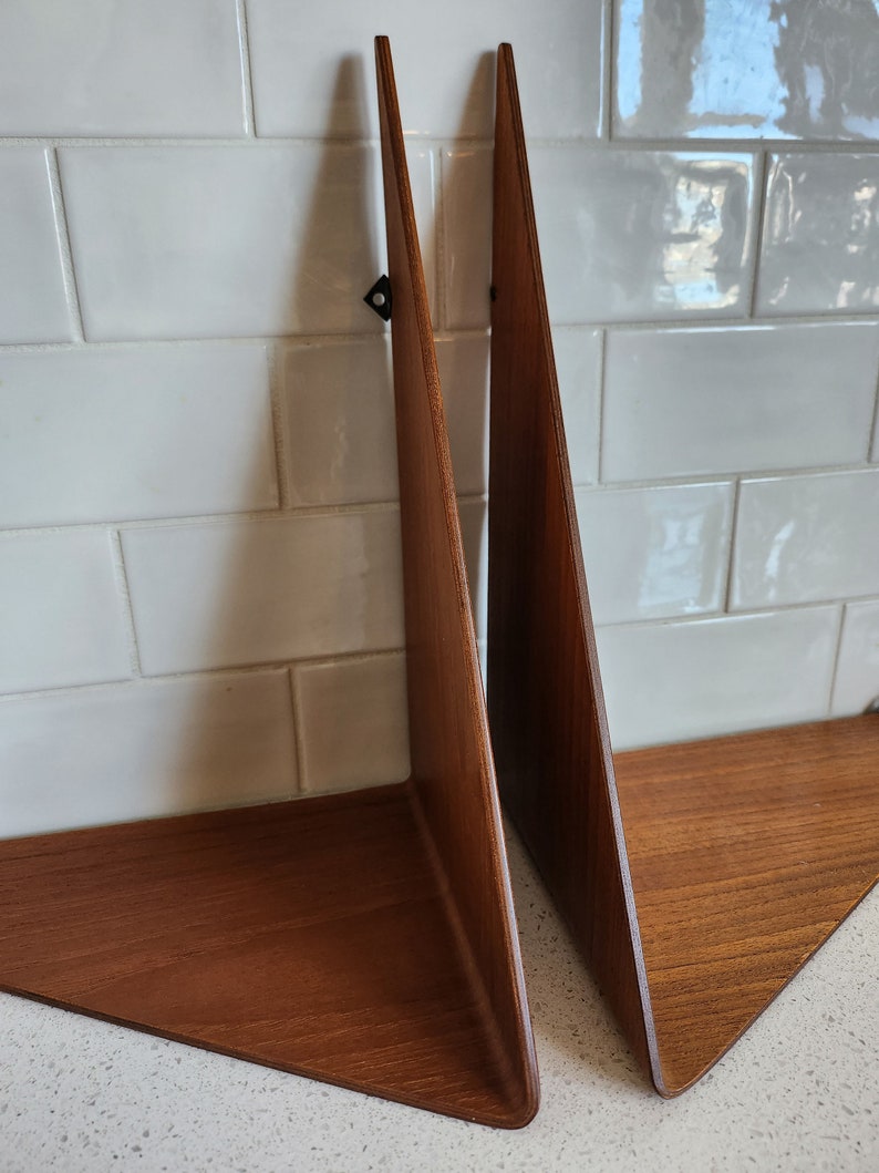 MCM Teak Butterfly Shelves Poul Cadovius for Cado Denmark - Etsy
