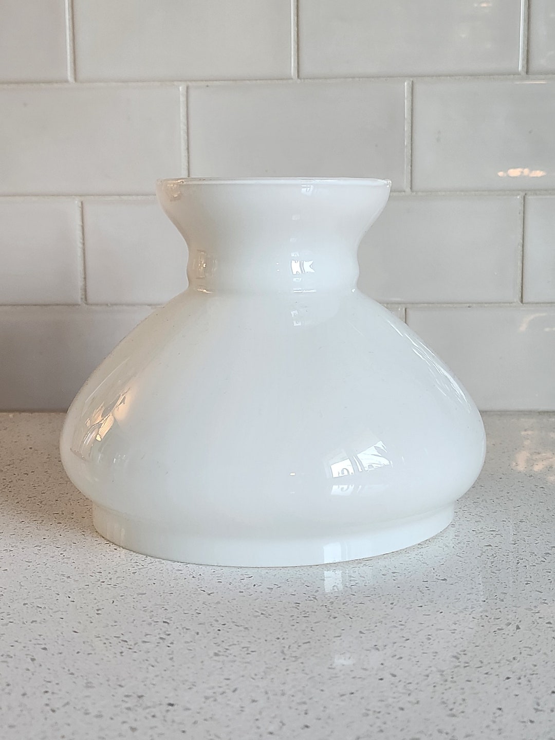 Vintage Milk Glass Shade for Light Fixture Shade Only MCM - Etsy