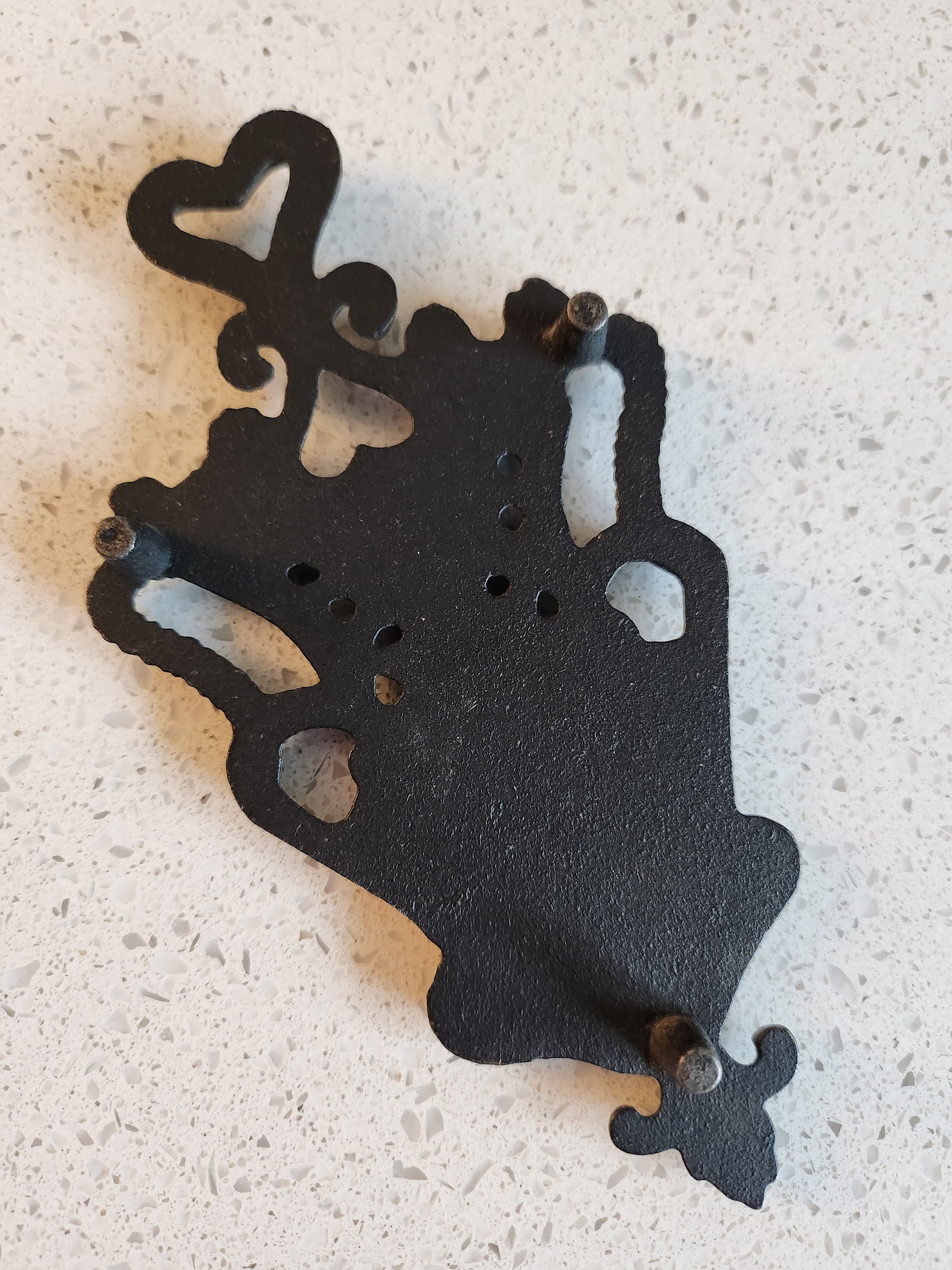 Miniature Cast Iron Trivet, You Choose, Three Styles of Vintage ...