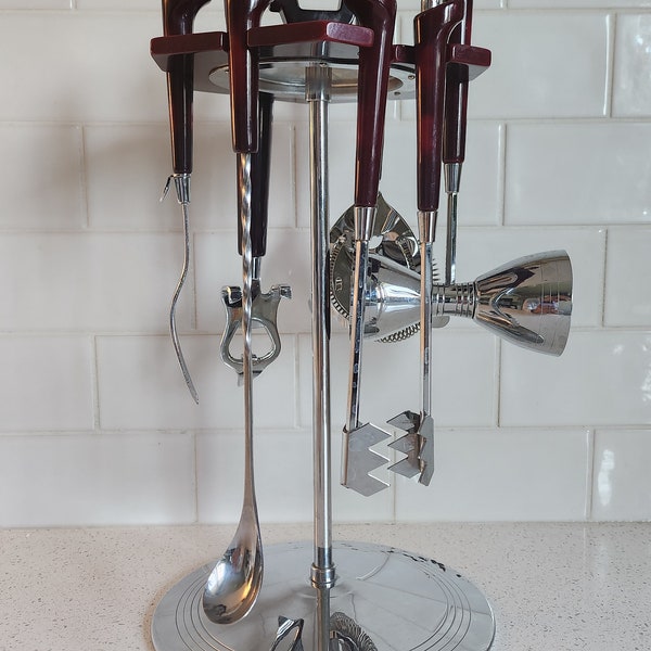 Bar Kitchen Utensil Stand - Etsy