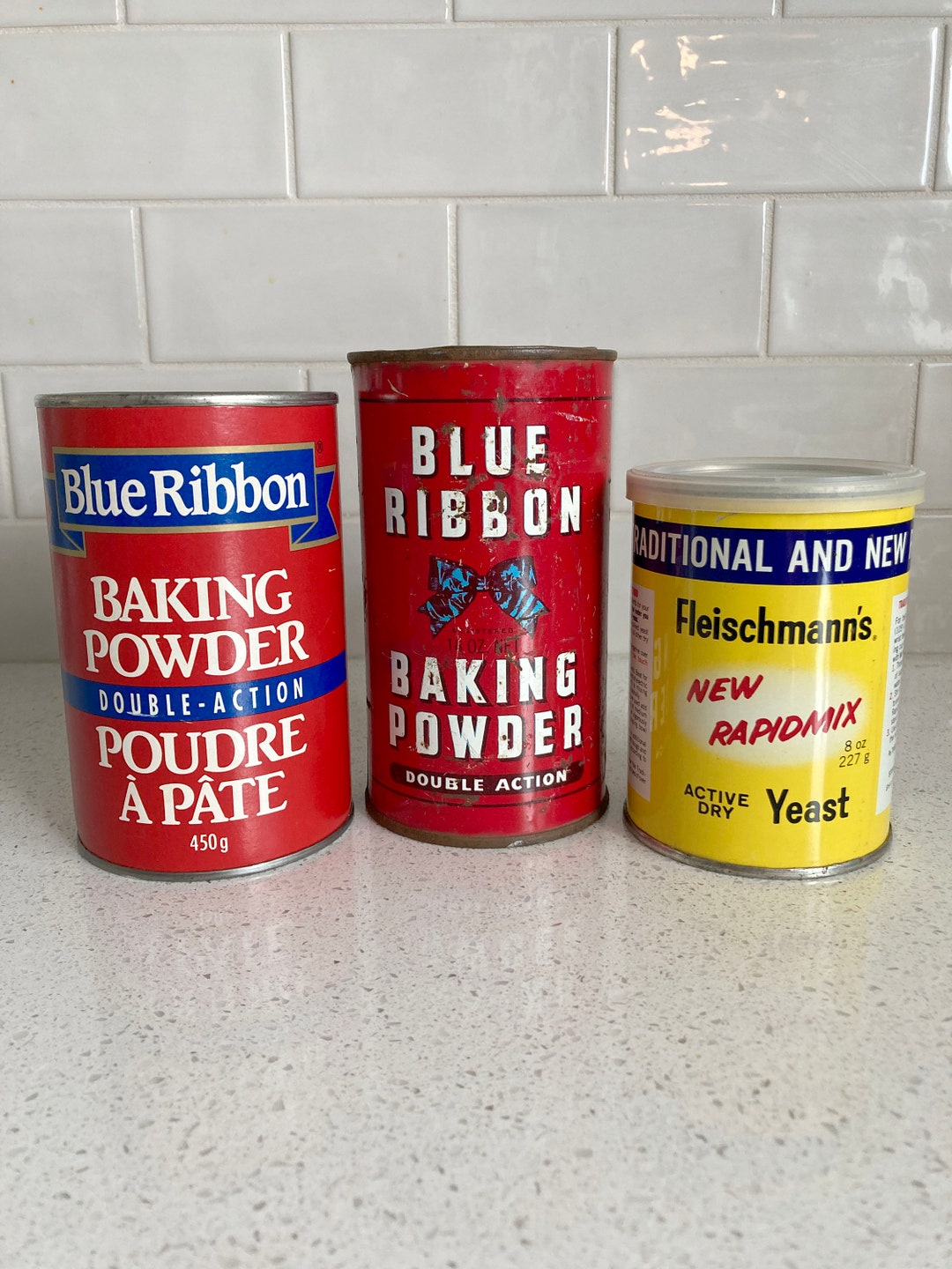Blue Ribbon Baking Tins Your Choice Blue Ribbon Tins 1960s - Etsy