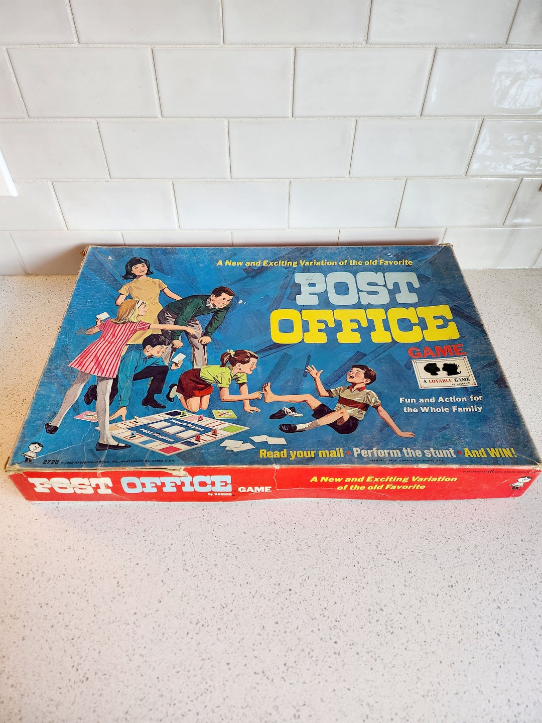 1968 Post Office Game by Hasbro, Hassenfeld Bros. (canada) Ltd., No ...